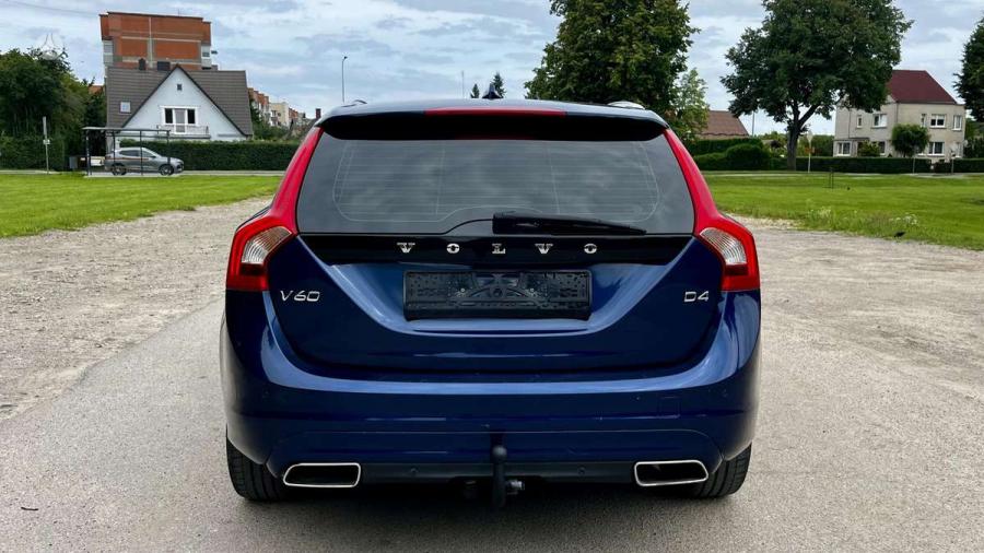 Zils Volvo V60 2014 Šilutė, ar dzinēja tilpumu 1.98 L un nobraukumu 257 tūkst. km par 6999 €, foto 7 vietnē AUTOMOTO.COM.LV