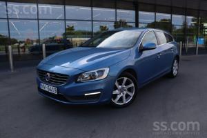 Zils Volvo V60 2014 Rīga, ar dzinēja tilpumu 2.00 L un nobraukumu 274 tūkst. km par 6490 €, foto  vietnē AUTOMOTO.COM.LV