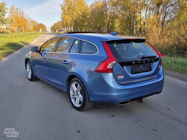 Zils Volvo V60 2014 Kauņa, ar dzinēja tilpumu 2.40 L un nobraukumu 206 tūkst. km par 7650 €, foto 6 vietnē AUTOMOTO.COM.LV