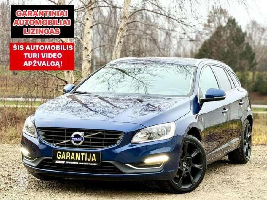 Blue Volvo V60 2015 in Siauliai, with an engine capacity of 2.00 L and mileage of 270 thousand km for 8550 €, photo 2 on AUTOMOTO.COM.LV