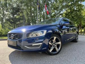 Blue Volvo V60 2015 in Kazlu Ruda, with an engine capacity of 1.97 L and mileage of 226 thousand km for 7500 €, photo 6 on AUTOMOTO.COM.LV