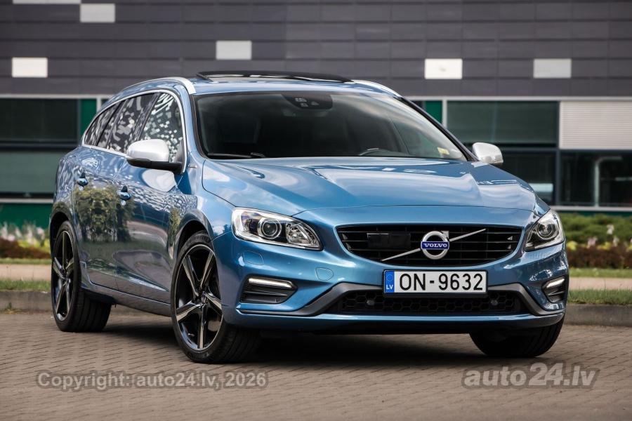 Zils Volvo V60 2016 Rīga, ar dzinēja tilpumu 2.40 L un nobraukumu 263 tūkst. km par 12999 €, foto 3 vietnē AUTOMOTO.COM.LV