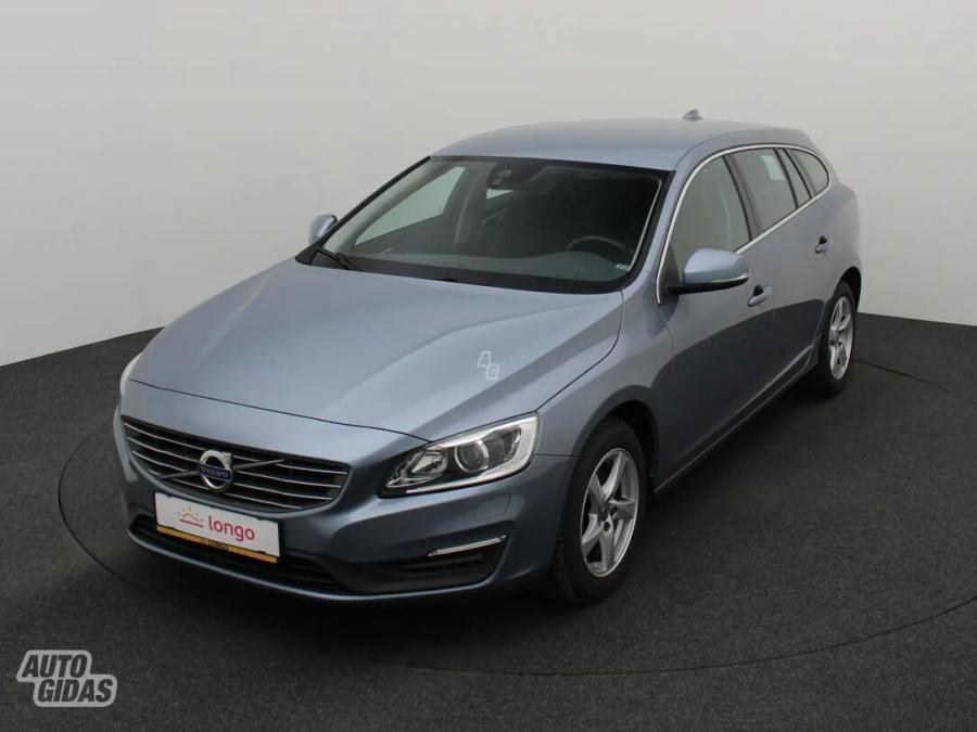 Zils Volvo V60 2017 Viļņa, ar dzinēja tilpumu 2.00 L un nobraukumu 215 tūkst. km par 9899 €, foto 1 vietnē AUTOMOTO.COM.LV