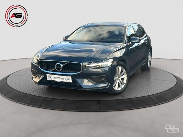 Blue Volvo V60 2018 in Kaunas, with an engine capacity of 2.00 L and mileage of 52 thousand km for 26417 €, photo 1 on AUTOMOTO.COM.LV