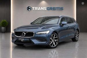Blue Volvo V60 2018 in Vilnius, with an engine capacity of 1.97 L and mileage of 215 thousand km for 15700 €, photo  on AUTOMOTO.COM.LV