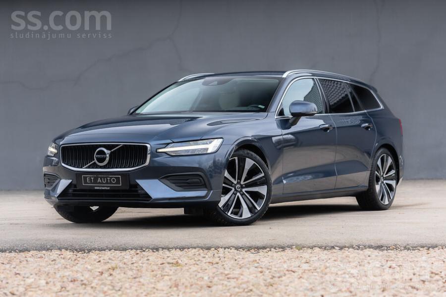 Zils Volvo V60 2019 Jelgava, ar dzinēja tilpumu 2.00 L un nobraukumu 181 tūkst. km par 18000 €, foto 1 vietnē AUTOMOTO.COM.LV