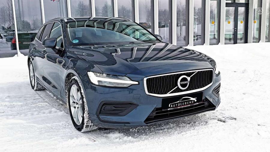 Zils Volvo V60 2019 Viļņa, ar dzinēja tilpumu 1.97 L un nobraukumu 277 tūkst. km par 12500 €, foto 2 vietnē AUTOMOTO.COM.LV