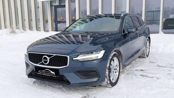 Blue Volvo V60 2019 in Vilnius, with an engine capacity of 1.97 L and mileage of 277 thousand km for 12500 €, photo 3 on AUTOMOTO.COM.LV