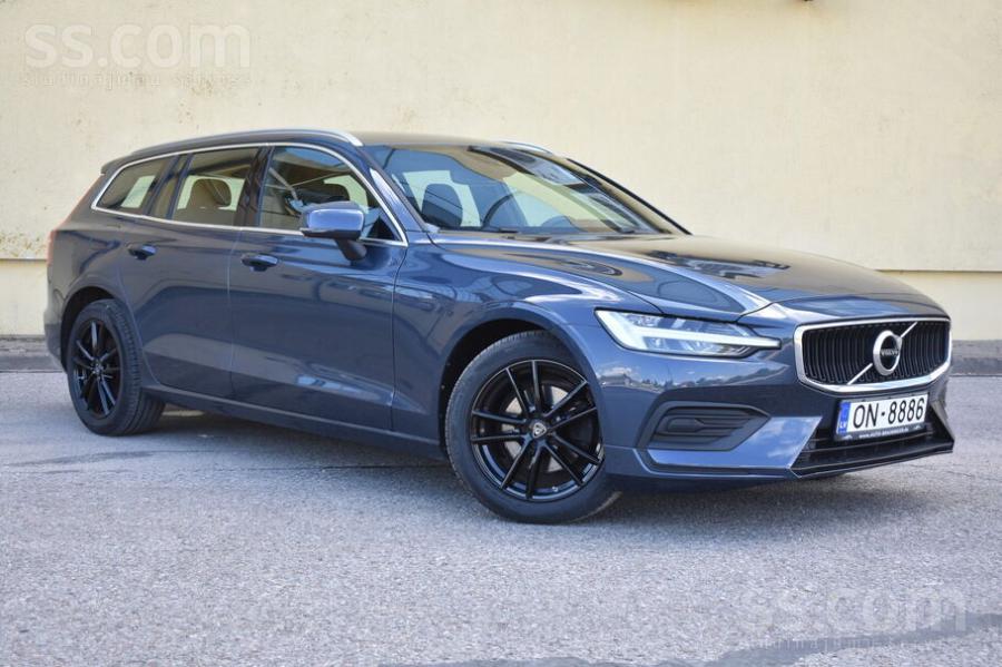 Zils Volvo V60 2019 Talsi, ar dzinēja tilpumu 2.00 L un nobraukumu 203 tūkst. km par 14700 €, foto 1 vietnē AUTOMOTO.COM.LV