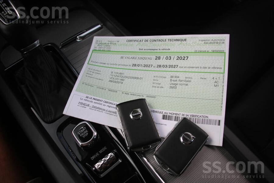 Синий Вольво B60 2019 в Тукумс, объемом двигателя 2.00 л и пробегом 108 тыс. км за 17994 €, фото 28 на AUTOMOTO.COM.LV