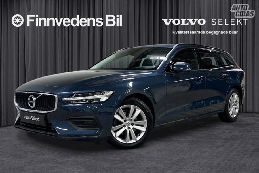 Blue Volvo V60 2020 in Kaunas, with an engine capacity of 0.00 L and mileage of 87 thousand km for 29218 €, photo 1 on AUTOMOTO.COM.LV
