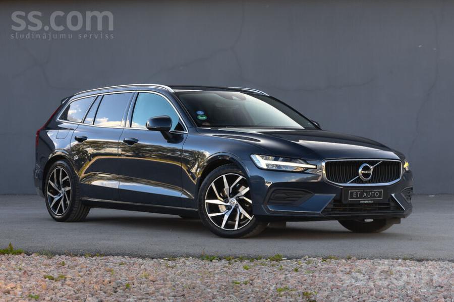 Zils Volvo V60 2020 Jelgava, ar dzinēja tilpumu 2.00 L un nobraukumu 174 tūkst. km par 18500 €, foto 4 vietnē AUTOMOTO.COM.LV