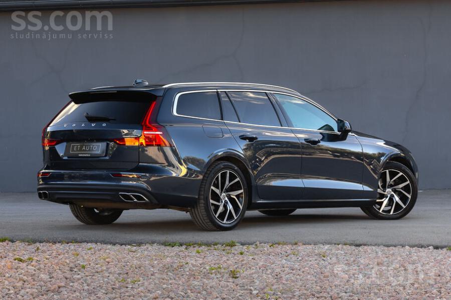 Zils Volvo V60 2020 Jelgava, ar dzinēja tilpumu 2.00 L un nobraukumu 174 tūkst. km par 18500 €, foto 6 vietnē AUTOMOTO.COM.LV