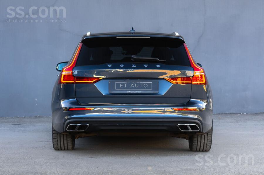 Zils Volvo V60 2020 Jelgava, ar dzinēja tilpumu 2.00 L un nobraukumu 174 tūkst. km par 18500 €, foto 7 vietnē AUTOMOTO.COM.LV