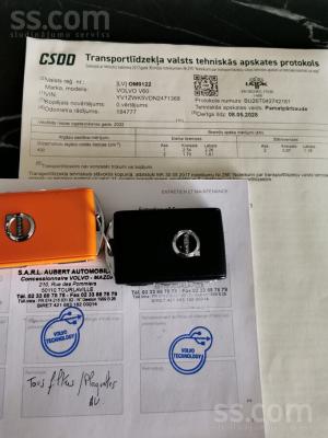 Zils Volvo V60 2021 Bauska, ar dzinēja tilpumu 2.00 L un nobraukumu 185 tūkst. km par 16200 €, foto 22 vietnē AUTOMOTO.COM.LV