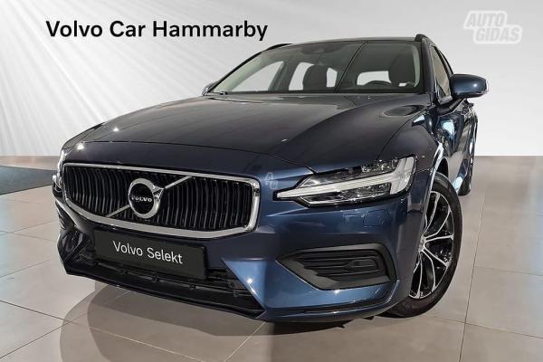 Blue Volvo V60 2022 in Kaunas, with an engine capacity of 0.00 L and mileage of 71 thousand km for 32166 €, photo 1 on AUTOMOTO.COM.LV