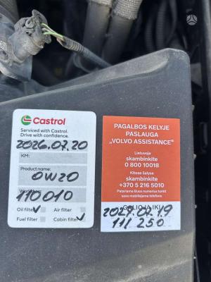 Blue Volvo V60 2022 in Vilnius, with an engine capacity of 1.97 L and mileage of 96 thousand km for 27900 €, photo 54 on AUTOMOTO.COM.LV