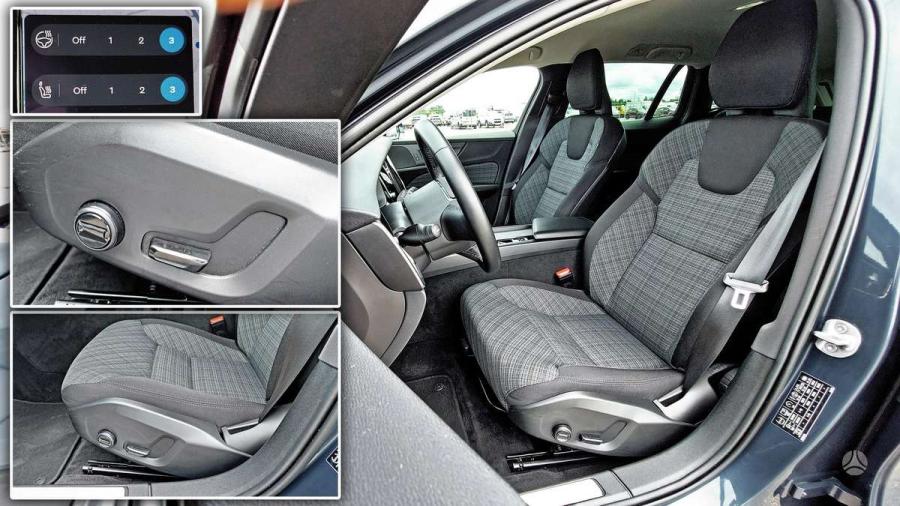 Zils Volvo V60 2022 Viļņa, ar dzinēja tilpumu 1.97 L un nobraukumu 96 tūkst. km par 27700 €, foto 24 vietnē AUTOMOTO.COM.LV