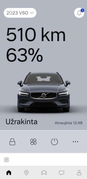 Zils Volvo V60 2022 Viļņa, ar dzinēja tilpumu 1.97 L un nobraukumu 96 tūkst. km par 27700 €, foto 39 vietnē AUTOMOTO.COM.LV