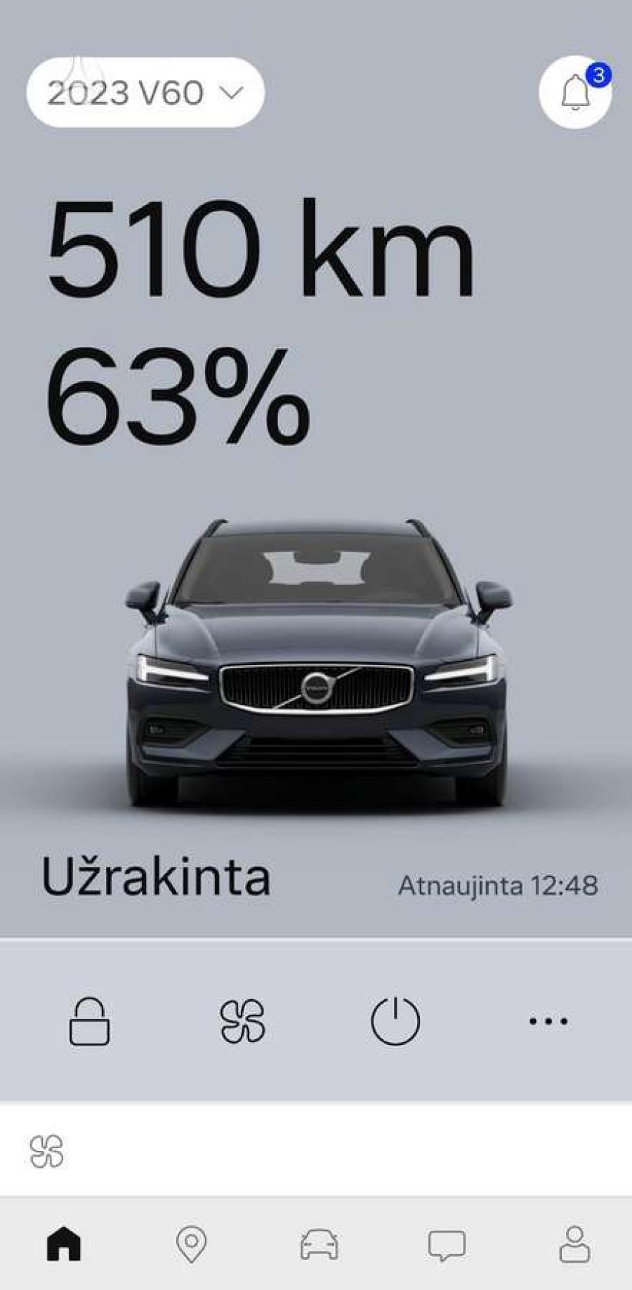 Zils Volvo V60 2022 Viļņa, ar dzinēja tilpumu 1.97 L un nobraukumu 96 tūkst. km par 27700 €, foto 39 vietnē AUTOMOTO.COM.LV