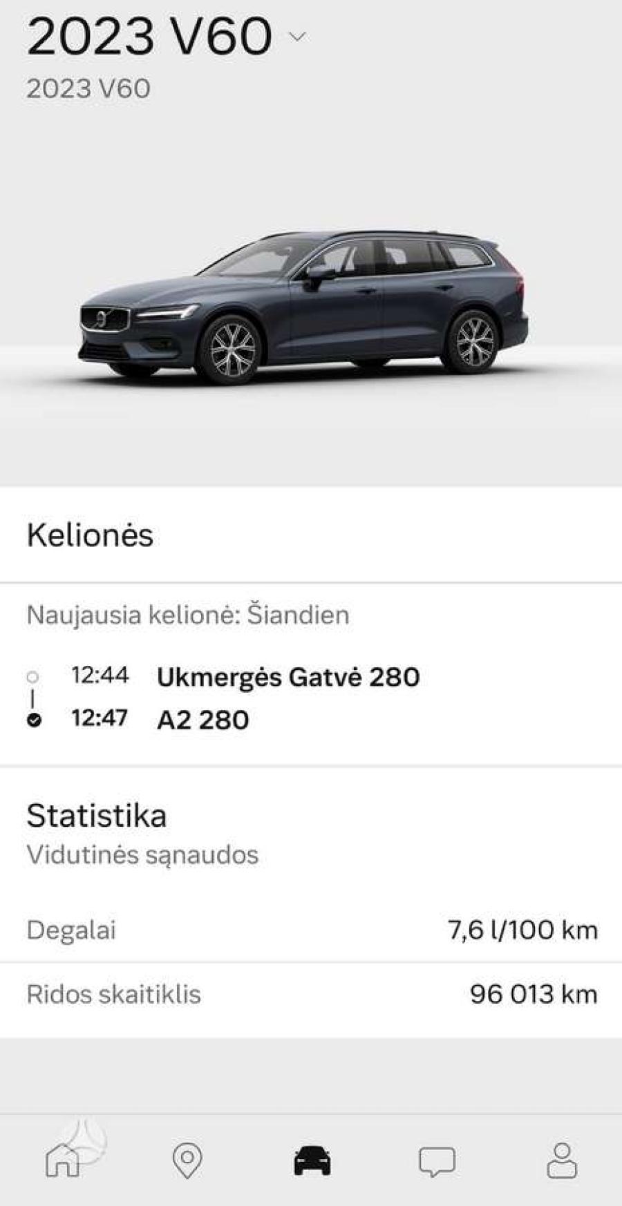 Zils Volvo V60 2022 Viļņa, ar dzinēja tilpumu 1.97 L un nobraukumu 96 tūkst. km par 27700 €, foto 40 vietnē AUTOMOTO.COM.LV