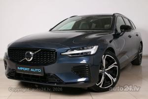 Zils Volvo V60 2025 Tallina, ar dzinēja tilpumu 2.00 L un nobraukumu 22 tūkst. km par 51990 €, foto  vietnē AUTOMOTO.COM.LV