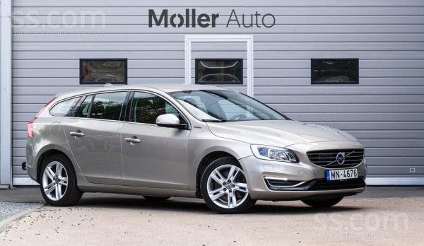 Brown Volvo V60 2015 in Jelgava, with an engine capacity of 2.40 L and mileage of 159 thousand km for 8950 €, photo 2 on AUTOMOTO.COM.LV