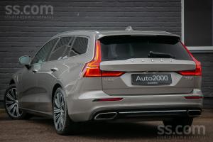 Brown Volvo V60 2019 in Tukums, with an engine capacity of 2.00 L and mileage of 209 thousand km for 18790 €, photo 5 on AUTOMOTO.COM.LV