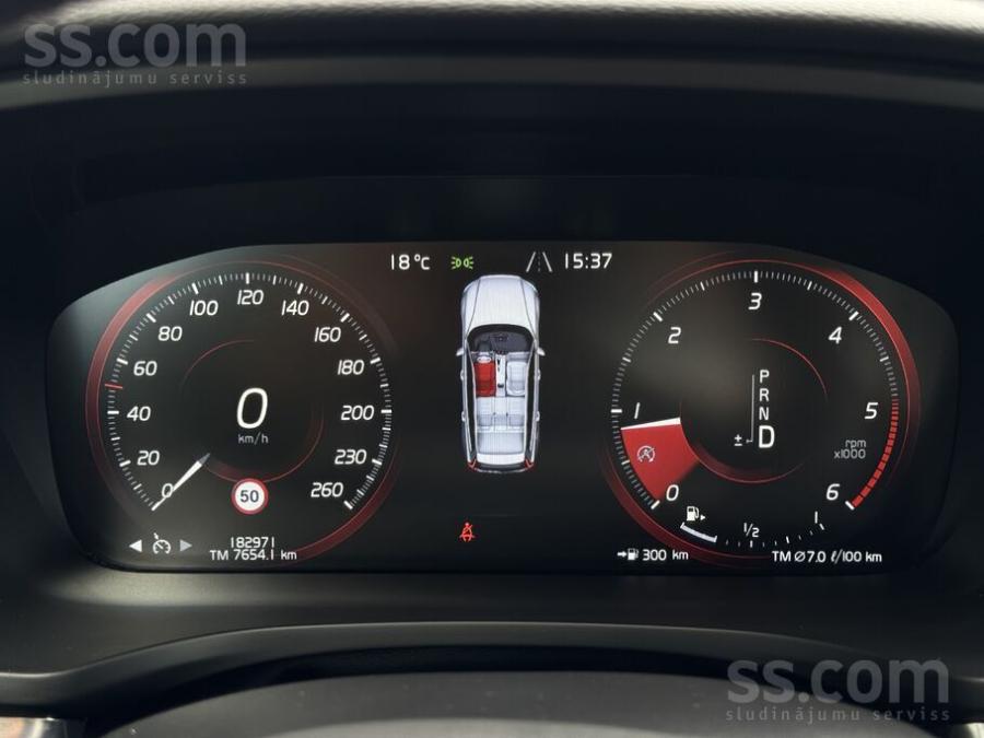 Brūns Volvo V60 2019 Valmiera, ar dzinēja tilpumu 2.00 L un nobraukumu 183 tūkst. km par 18400 €, foto 13 vietnē AUTOMOTO.COM.LV