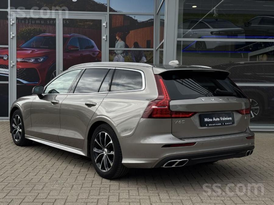 Brūns Volvo V60 2019 Valmiera, ar dzinēja tilpumu 2.00 L un nobraukumu 105 tūkst. km par 21400 €, foto 5 vietnē AUTOMOTO.COM.LV