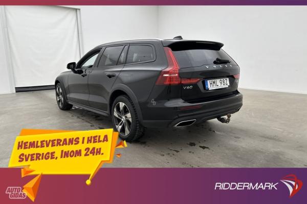 Black Volvo V60 Cross Country 2021 in Kaunas, with an engine capacity of 0.00 L and mileage of 94 thousand km for 35146 €, photo 6 on AUTOMOTO.COM.LV