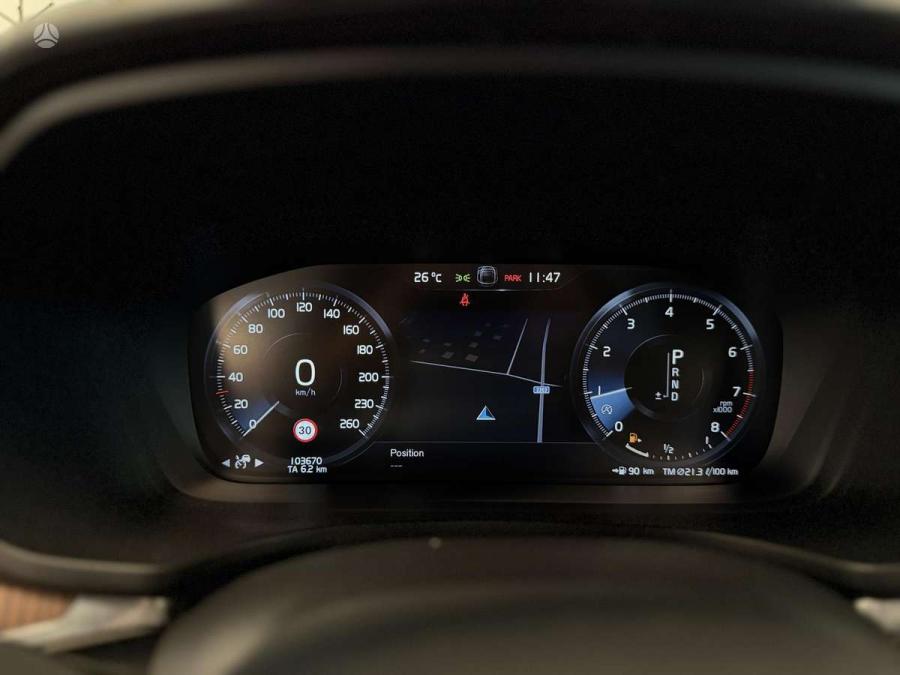 Pelēks Volvo V60 Cross Country 2020 Klaipėda, ar dzinēja tilpumu 1.97 L un nobraukumu 104 tūkst. km par 27950 €, foto 29 vietnē AUTOMOTO.COM.LV