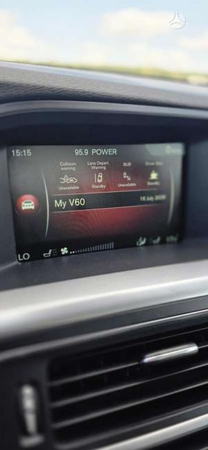 Grey Volvo V60 2013 in Vilnius, with an engine capacity of 2.40 L and mileage of 286 thousand km for 6999 €, photo 22 on AUTOMOTO.COM.LV