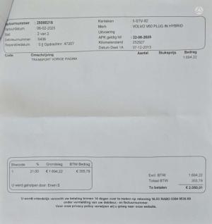Grey Volvo V60 2013 in Vilnius, with an engine capacity of 2.40 L and mileage of 286 thousand km for 6999 €, photo 28 on AUTOMOTO.COM.LV