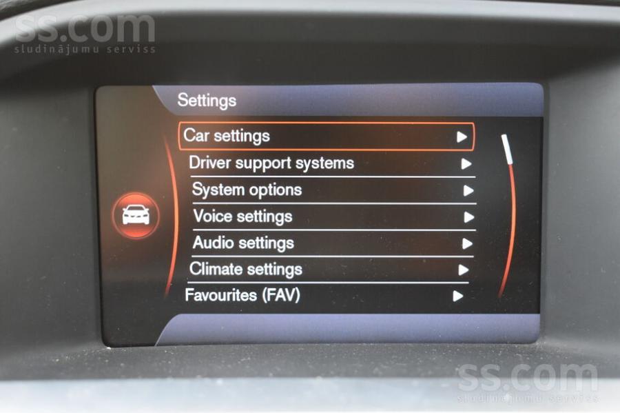 Grey Volvo V60 2011 in Talsi, with an engine capacity of 2.00 L and mileage of 268 thousand km for 6200 €, photo 17 on AUTOMOTO.COM.LV