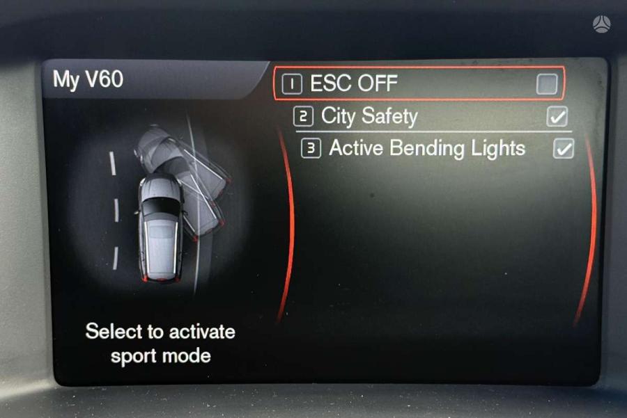 Grey Volvo V60 2011 in Raseiniai, with an engine capacity of 2.40 L and mileage of 283 thousand km for 5150 €, photo 48 on AUTOMOTO.COM.LV