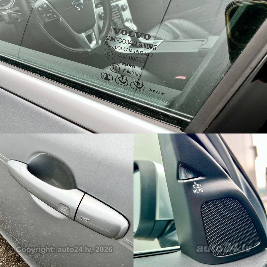 Pelēks Volvo V60 2012 Tallina, ar dzinēja tilpumu 2.40 L un nobraukumu 212 tūkst. km par 7999 €, foto 19 vietnē AUTOMOTO.COM.LV