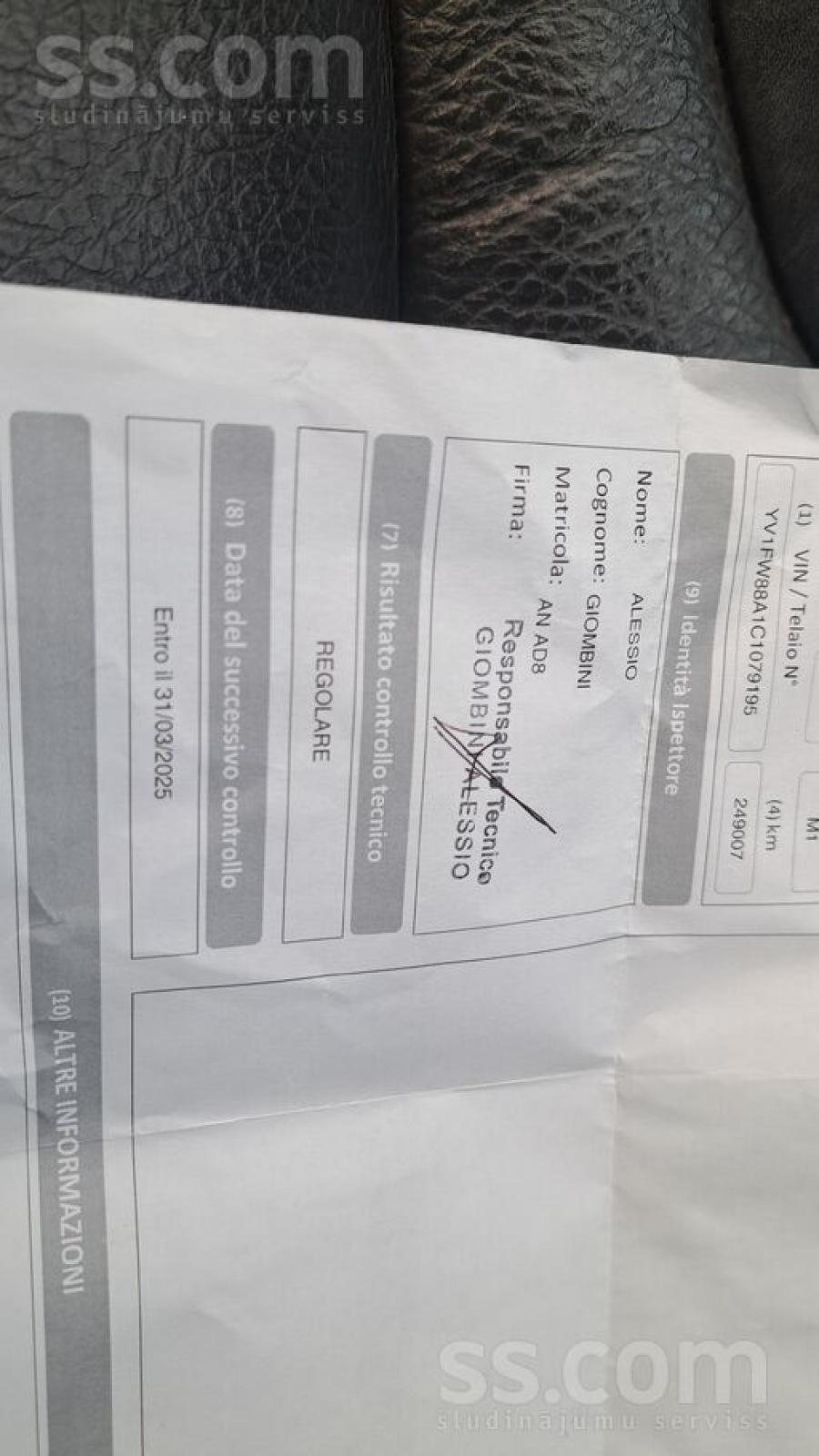 Серый Вольво B60 2012 в Огре, объемом двигателя 2.00 л и пробегом 272 тыс. км за 5750 €, фото 29 на AUTOMOTO.COM.LV