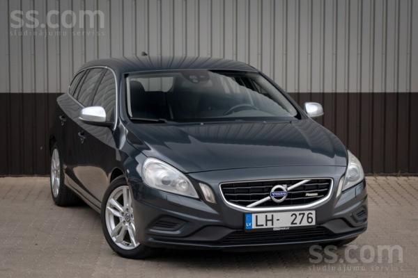 Pelēks Volvo V60 2012 Talsi, ar dzinēja tilpumu 1.60 L un nobraukumu 331 tūkst. km par 4750 €, foto 1 vietnē AUTOMOTO.COM.LV