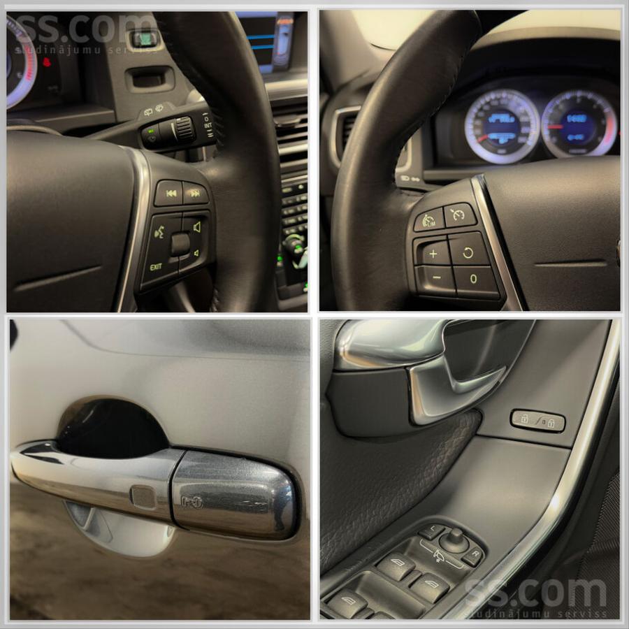 Pelēks Volvo V60 2012 Jūrmala, ar dzinēja tilpumu 2.00 L un nobraukumu 332 tūkst. km par 6495 €, foto 30 vietnē AUTOMOTO.COM.LV