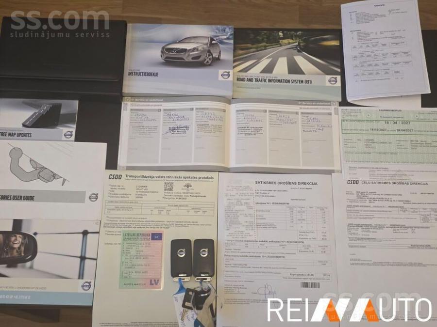 Pelēks Volvo V60 2012 Rīga, ar dzinēja tilpumu 2.00 L un nobraukumu 390 tūkst. km par 6350 €, foto 34 vietnē AUTOMOTO.COM.LV