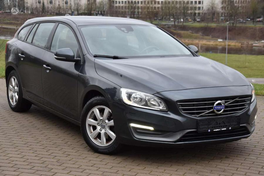 Pelēks Volvo V60 2013 Viļņa, ar dzinēja tilpumu 1.56 L un nobraukumu 247 tūkst. km par 5700 €, foto 1 vietnē AUTOMOTO.COM.LV