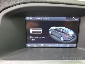 Grey Volvo V60 2013 in Riga, with an engine capacity of 2.40 L and mileage of 260 thousand km for 7150 €, photo 25 on AUTOMOTO.COM.LV