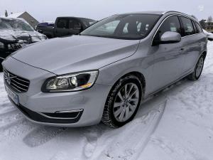 Grey Volvo V60 2014 in Taurage, with an engine capacity of 1.97 L and mileage of 185 thousand km for 8600 €, photo 2 on AUTOMOTO.COM.LV