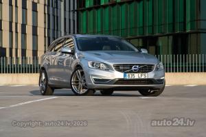 Grey Volvo V60 2014 in Tallinn, with an engine capacity of 2.00 L and mileage of 262 thousand km for 8950 €, photo  on AUTOMOTO.COM.LV