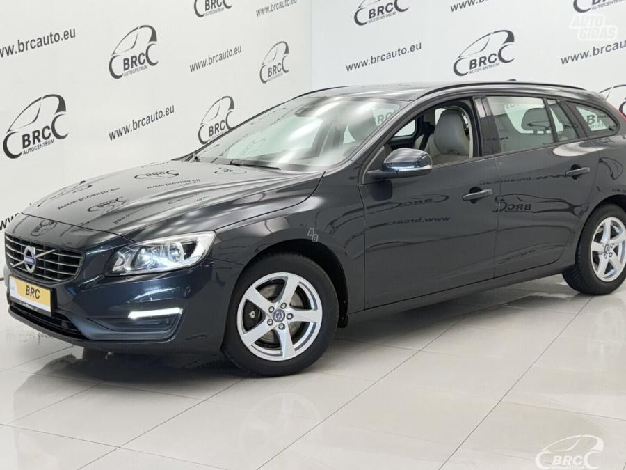 Grey Volvo V60 2014 in Avizieniai, with an engine capacity of 2.00 L and mileage of 168 thousand km for 6300 €, photo 1 on AUTOMOTO.COM.LV