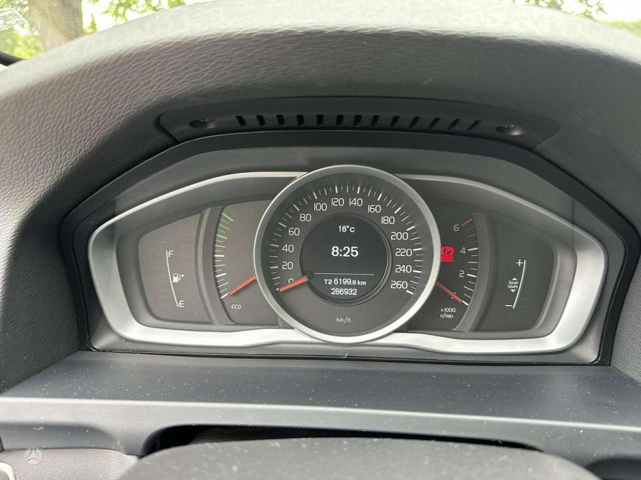Серый Вольво B60 2014 в Алитус, объемом двигателя 1.56 л и пробегом 287 тыс. км за 6700 €, фото 13 на AUTOMOTO.COM.LV