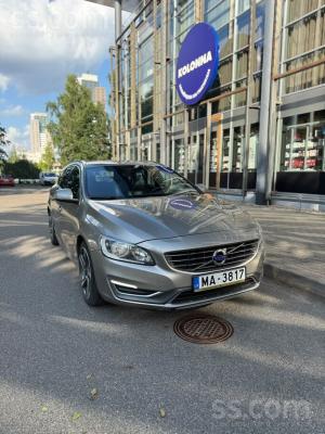 Grey Volvo V60 2014 in Riga, with an engine capacity of 2.00 L and mileage of 0 thousand km for 6500 €, photo  on AUTOMOTO.COM.LV