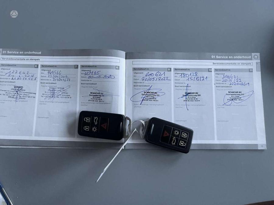 Grey Volvo V60 2014 in Kaunas, with an engine capacity of 1.56 L and mileage of 208 thousand km for 6200 €, photo 24 on AUTOMOTO.COM.LV