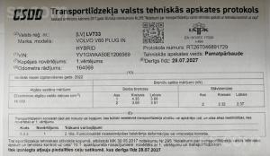 Grey Volvo V60 2014 in Riga, with an engine capacity of 2.40 L and mileage of 164 thousand km for 13500 €, photo 15 on AUTOMOTO.COM.LV